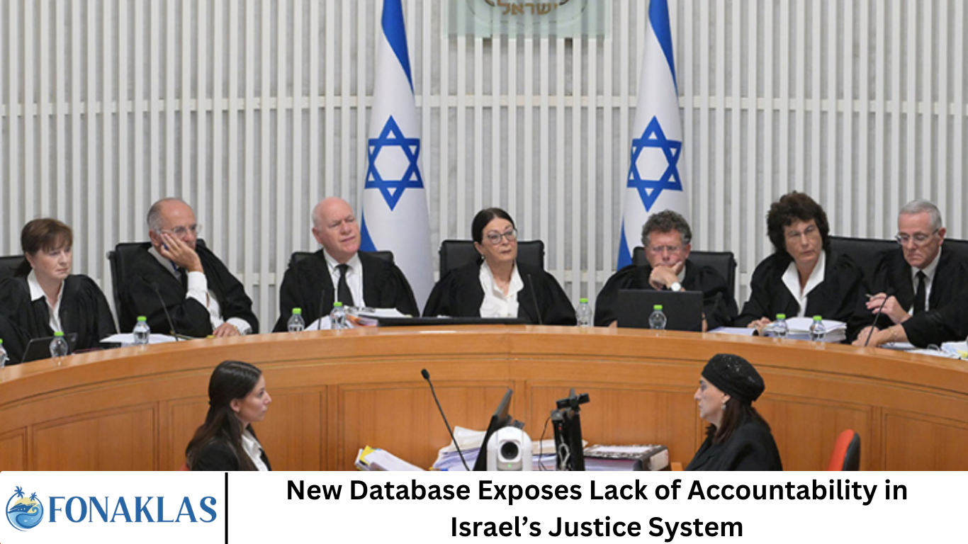 New Database Exposes Lack of Accountability in Israel’s Justice System ...